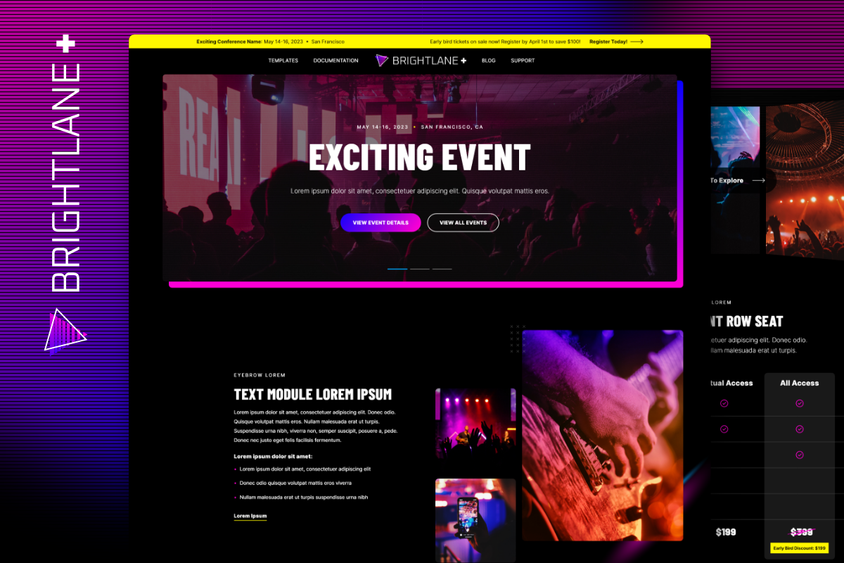 Brightlane Plus Theme by Lynton