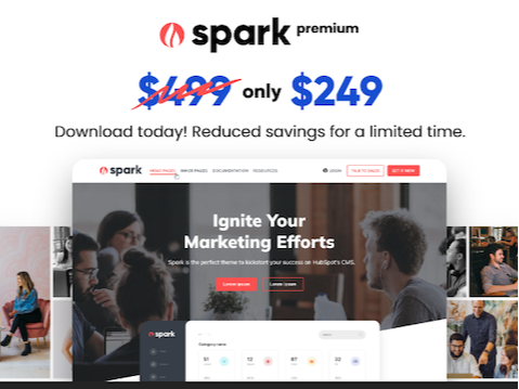 Spark Premium Theme by Lynton